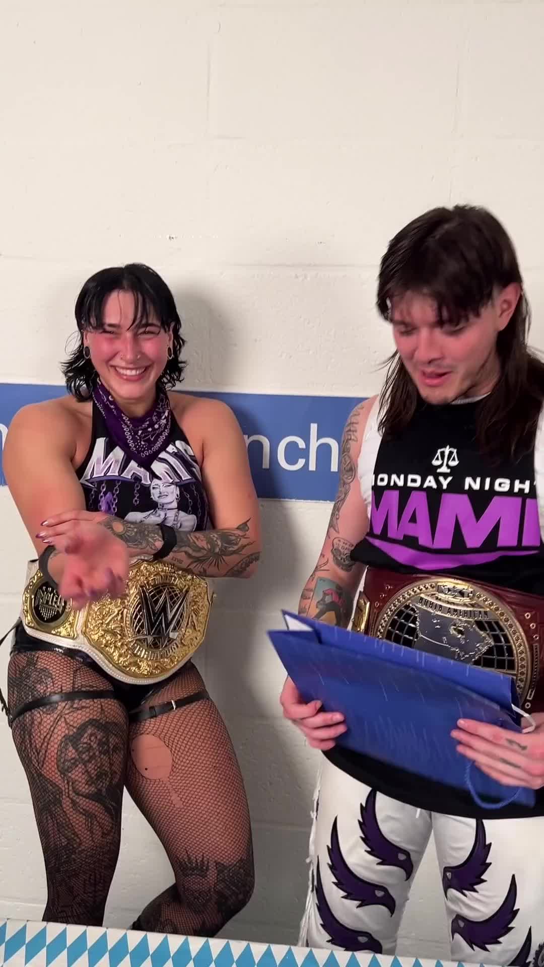 Rhea Ripley's Instagram Post Celebrating No. 1 Ranking