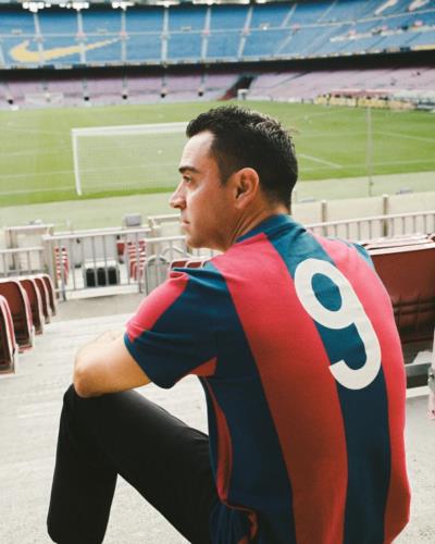 FC Barcelona's Xavi Hernandez Makes First 'New Signing' In Julio Tous