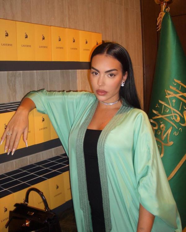 Georgina Rodriguez Celebrates National Day with Stunning Photoshoot